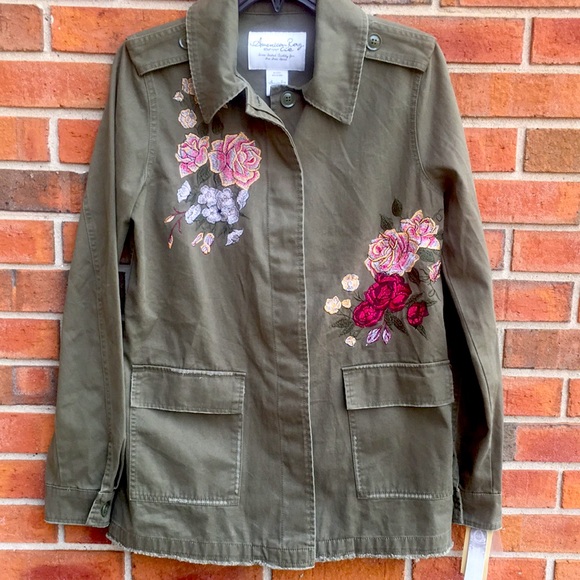 American Rag | Jackets & Coats | New American Rag Cie Dark Olive ...